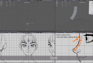 3D Head Modeling Topology & Techniques – AnimSchool Blog