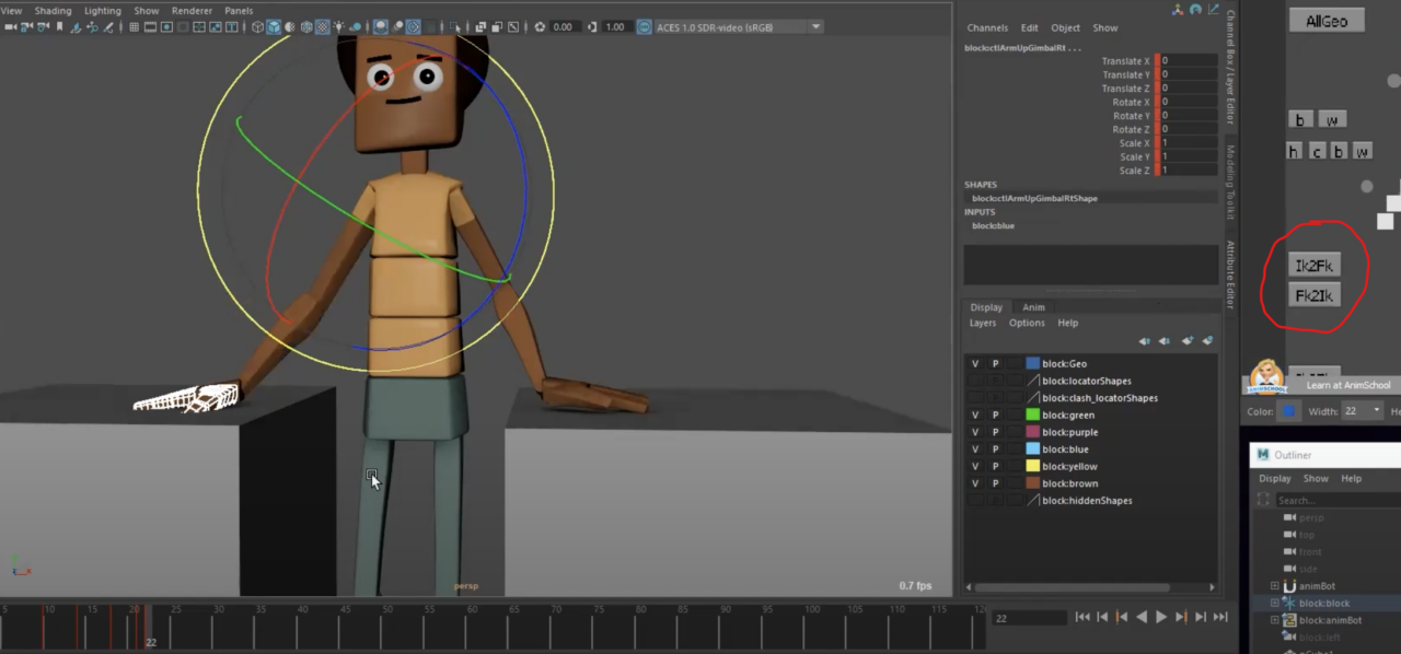 Choosing Between FK and IK – AnimSchool Blog